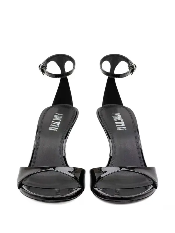 Paris Texas Lidia Ankle Strap Pumps - Black