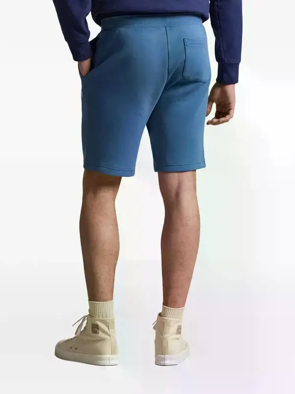 Polo Ralph Lauren Embroidered-logo Shorts - Blue