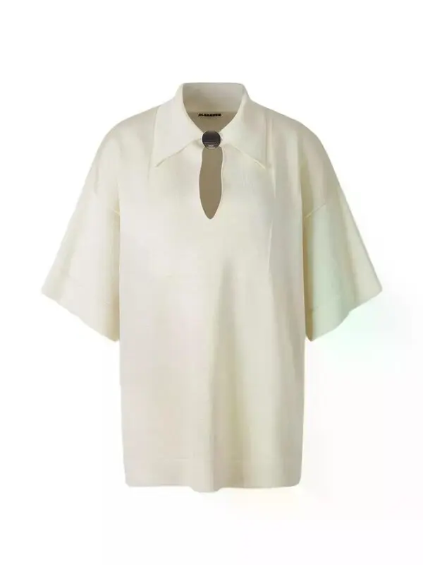 JIL SANDER Polo-collar Top
