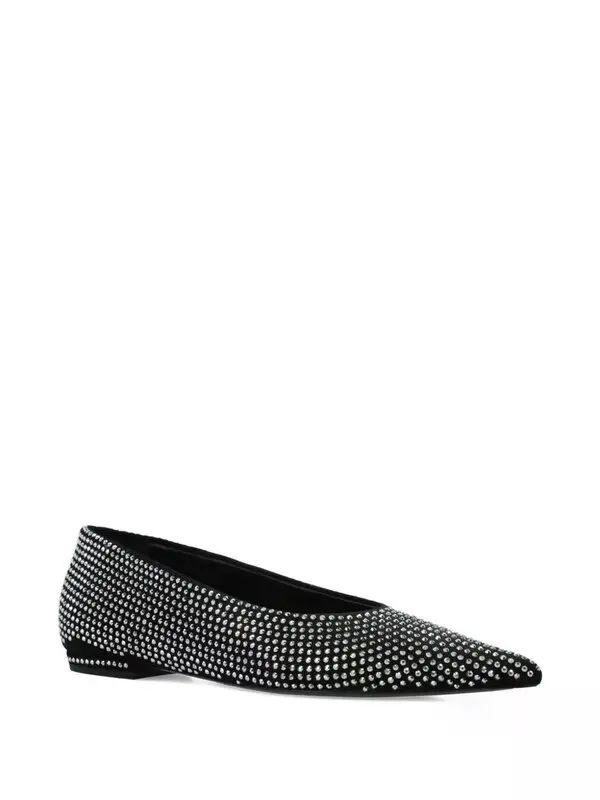 ROTATE BY BIRGER CHRISTENSEN Embellished Flat Pumps
