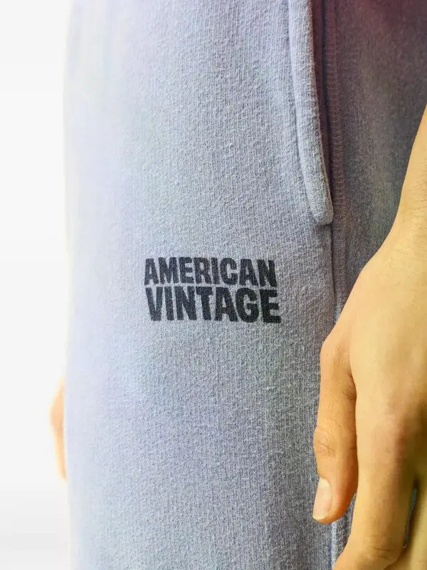 American Vintage Elasticated-waist Track Pants