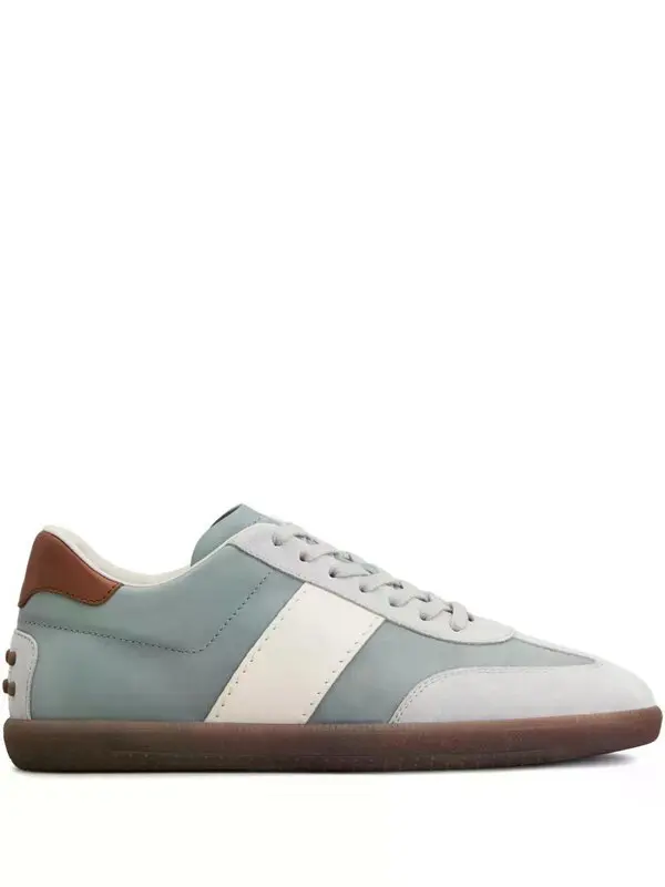TOD'S Stripe Detail Sneakers - Blue