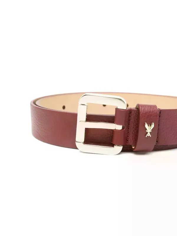 Patrizia Pepe Roller Buckle Leather Belt