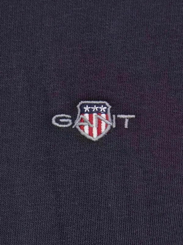 Gant Shield Logo Hoodie - Blue