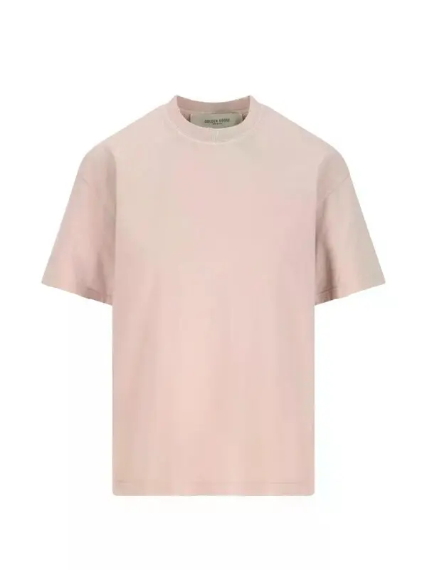 GOLDEN GOOSE Appliqué T-shirt - Pink