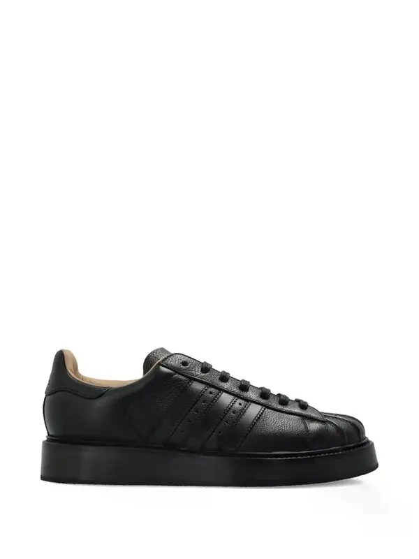 Adidas Superstar Leather Sneakers - Black