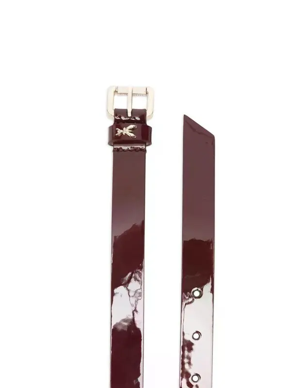 Patrizia Pepe Glossy Low-waisted Belt