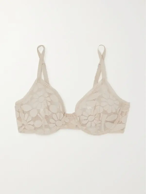 ERES Fleuris Stretch-lace Underwired Bra