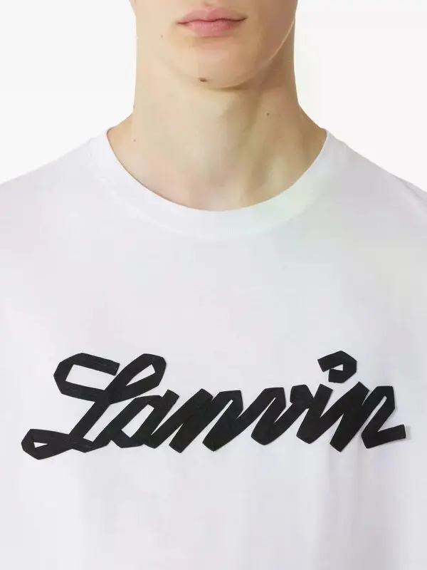 LANVIN Logo-print T-shirt - White