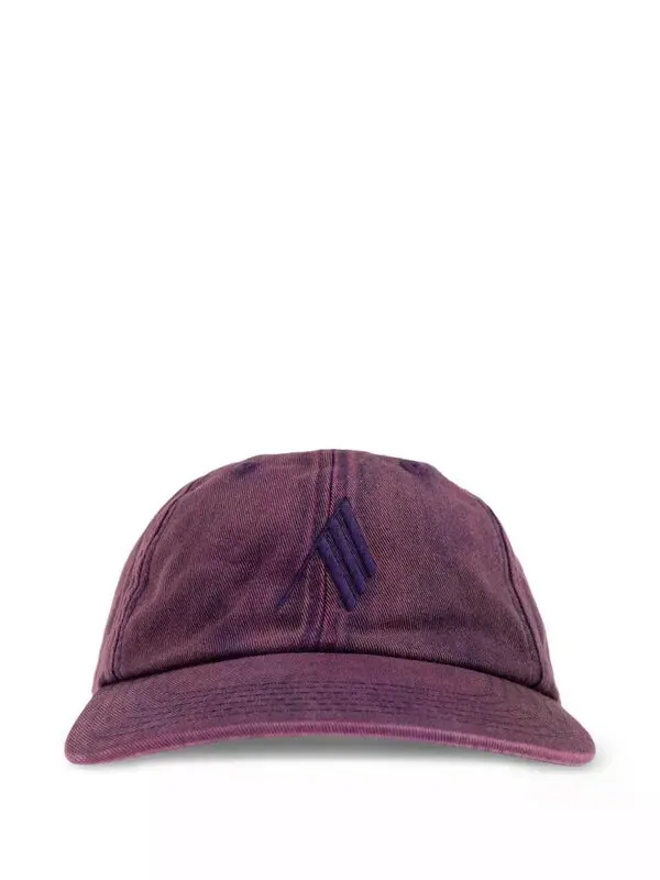 Attico Embroidered Baseball Cap - Purple