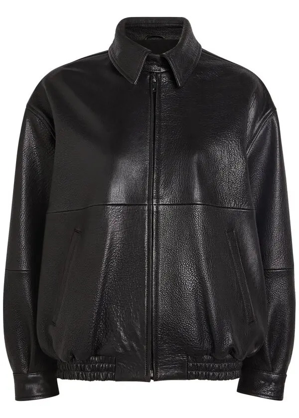 Nour Hammour Doran Leather Jacket