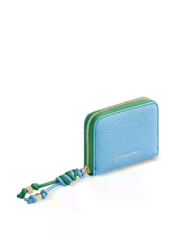 MAISON DE SABRE Small Leather Zip-fastening Wallet - Blue