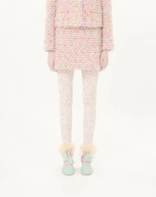 Valentino Garavani Candy Tweed Short Skirt - Multicolour