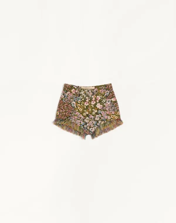 Valentino Garavani Gobelin Shorts - Black/multicolour