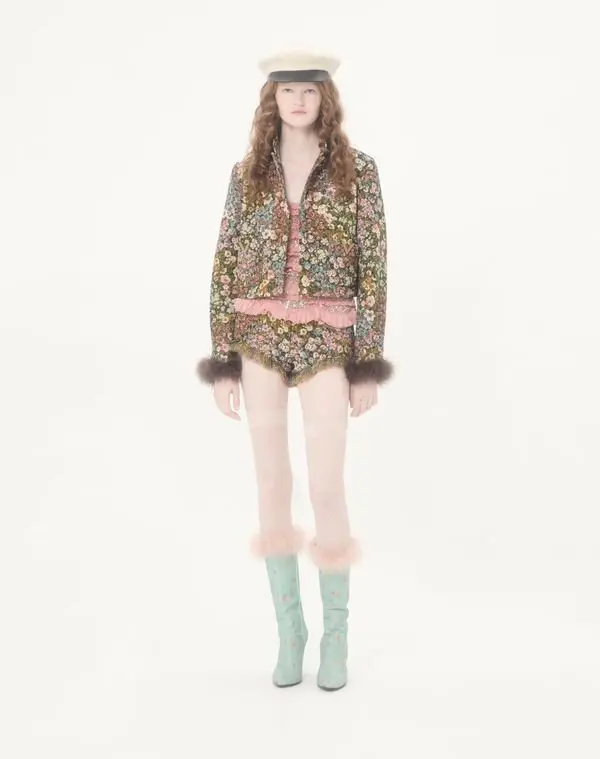 Valentino Garavani Gobelin Shorts - Black/multicolour