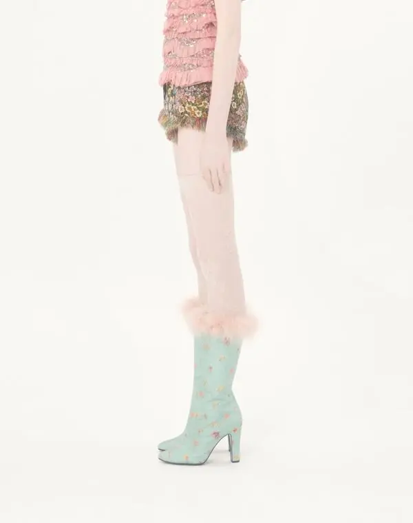 Valentino Garavani Gobelin Shorts - Black/multicolour