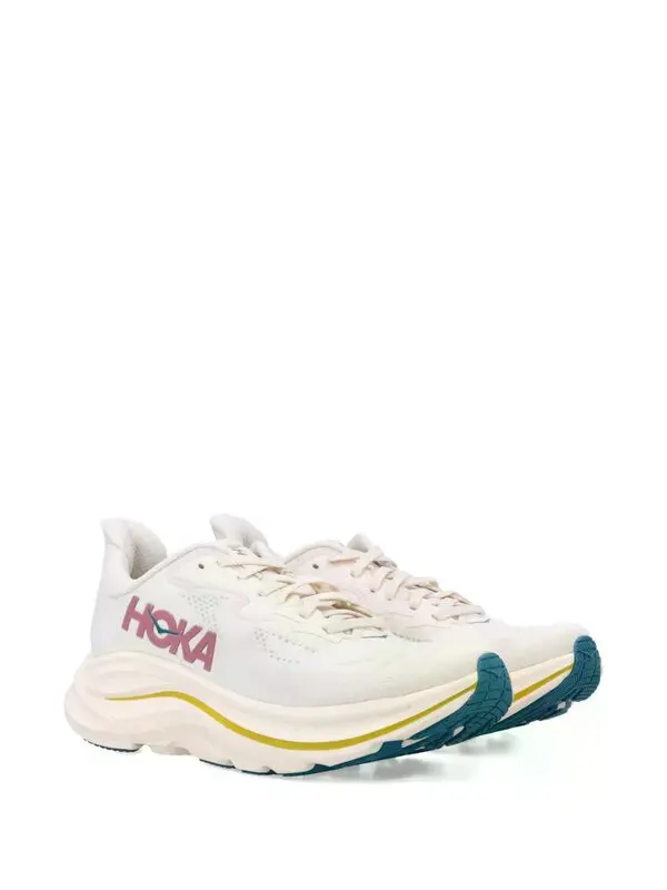 HOKA® Clifton Lace-up Sneakers - Neutrals