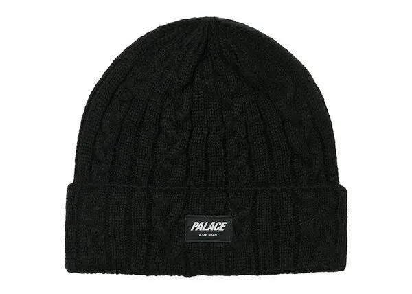PALACE P Link Beanie - Black