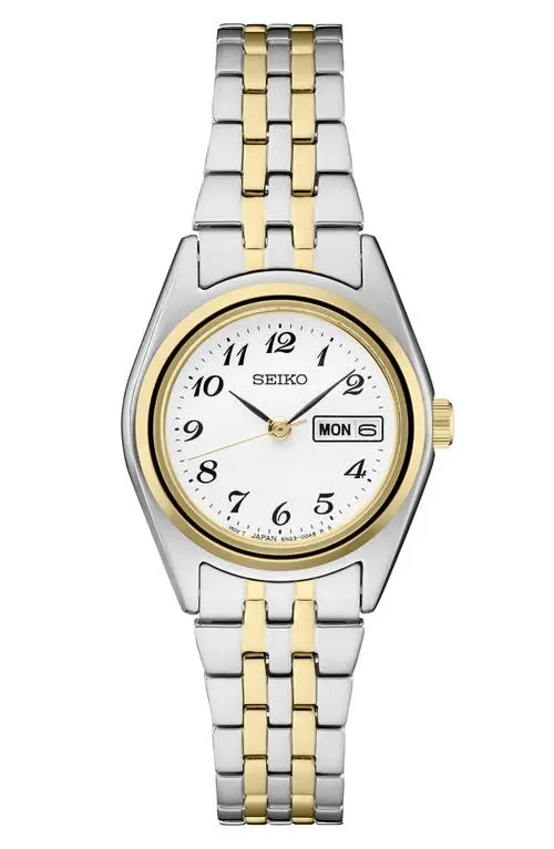 SEIKO WATCHES Essentials Bracelet Watch - Two Tone