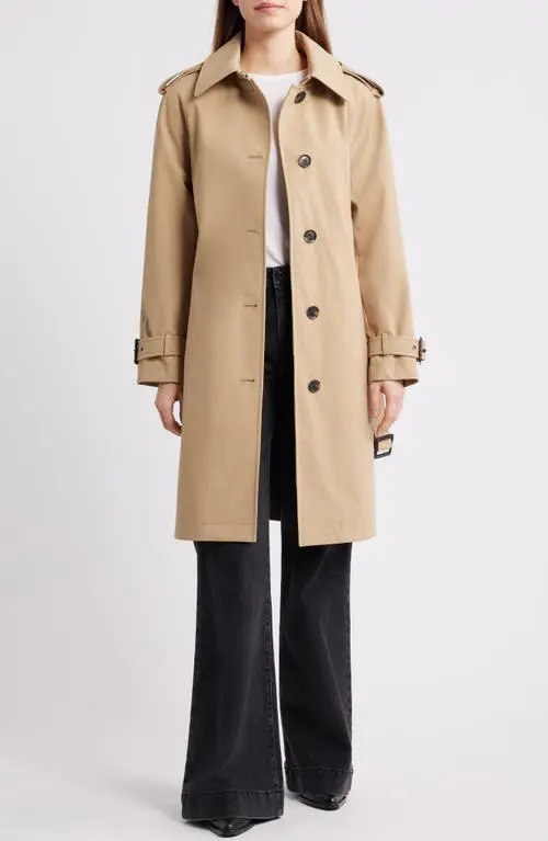 Bcbgmaxazria Belted Trench Coat - Camel