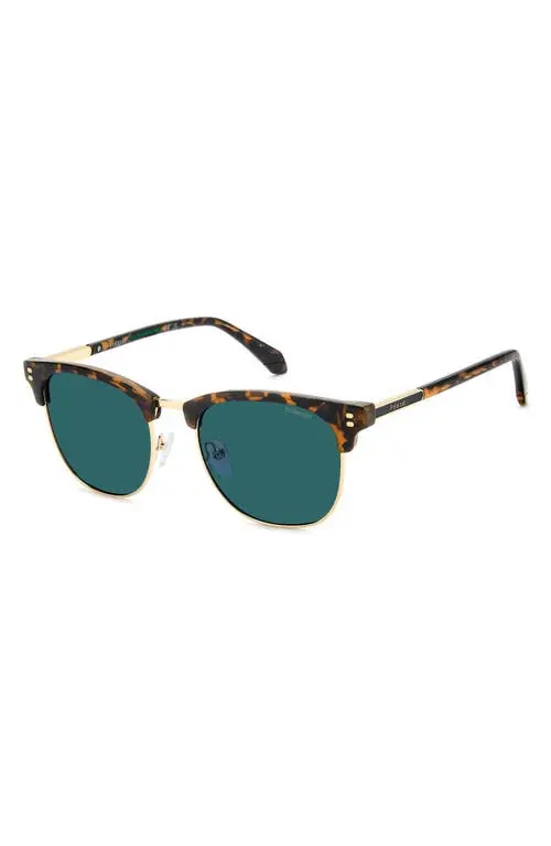 POLAROID 53mm Polarized Rectangular Sunglasses
