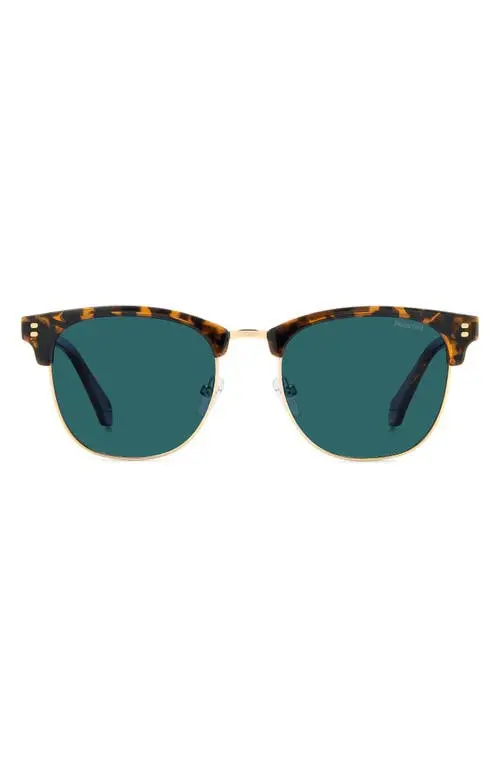 POLAROID 53mm Polarized Rectangular Sunglasses