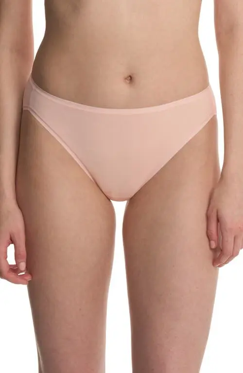 Natori Bliss Bare Cotton Bikini - Peach Whip