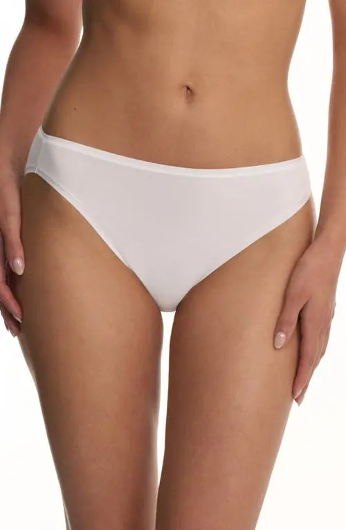 Natori Bliss Bare Cotton Bikini - White