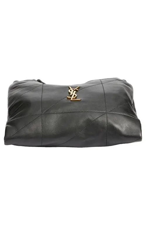 Saint Laurent Jamie 4.3 Patchwork Leather Shoulder Bag - Nero