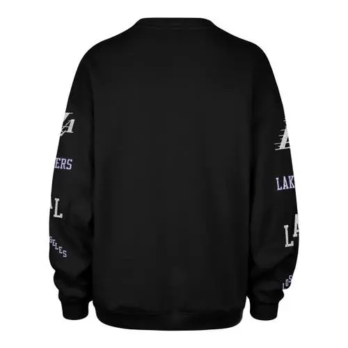 '47 Los Angeles Lakers 2025/26 City Edition Oversized Sweatshirt - Black