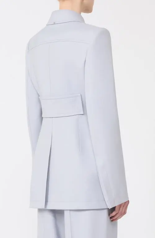 Sportmax Ottelia Stretch Gabardine Cutaway Jacket