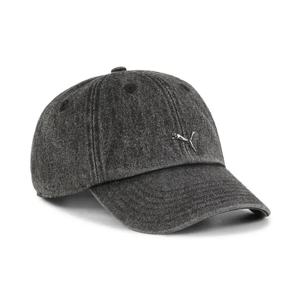 PUMA Wardrobe Essentials Metal Dad Cap - Black