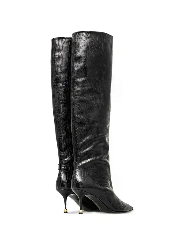 VANDA NOVAK Kaja Knee-high Heeled Boots