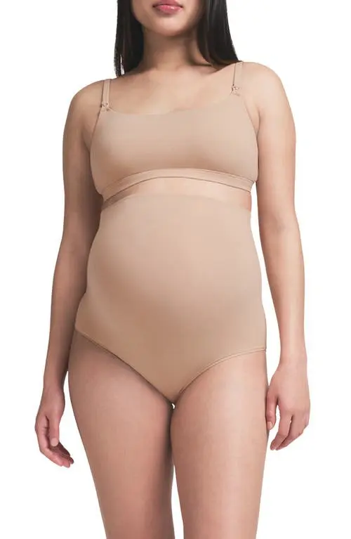 SKIMS Fits Everybody Maternity/nursing Bra - Clay