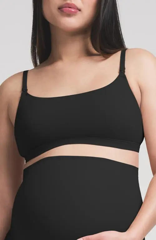 SKIMS Fits Everybody Maternity/nursing Bra - Onyx