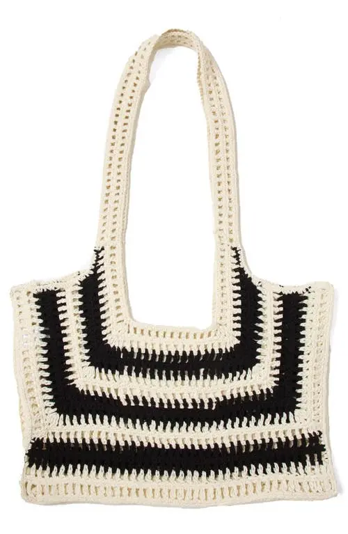 L*Space Caylin Crochet Tote