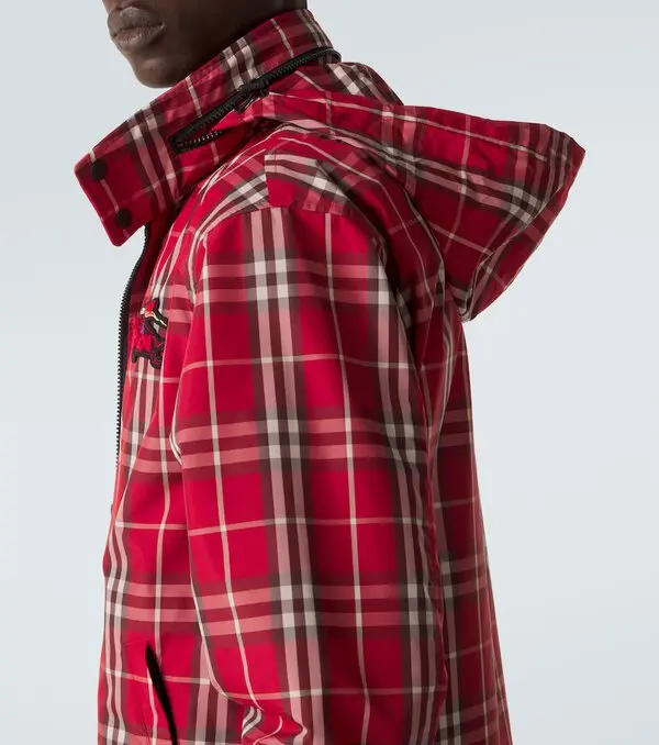 Burberry Check Technical Blouson Jacket
