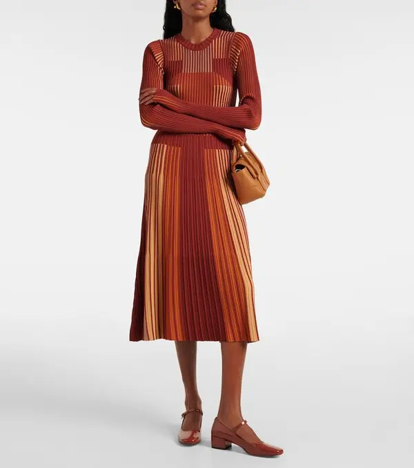 TOD'S Patent Leather Mary Jane Pumps - Brown