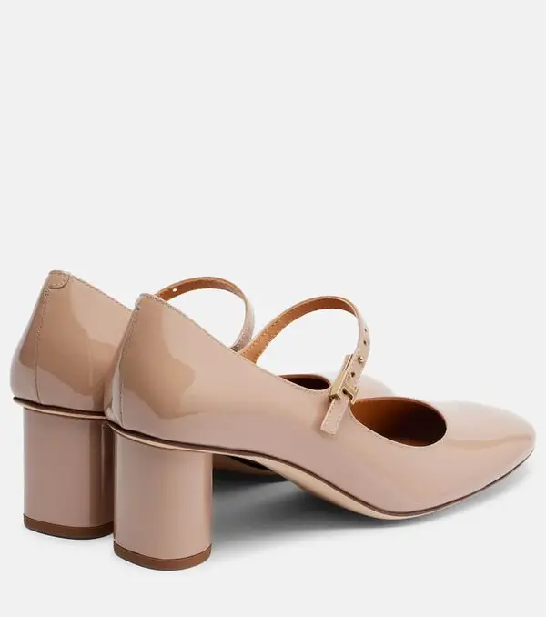TOD'S Patent Leather Mary Jane Pumps