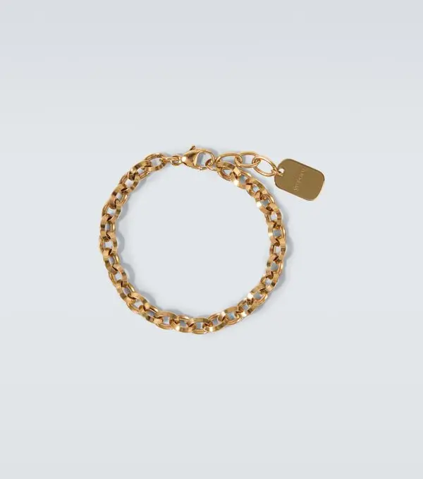 Saint Laurent Logo Chain Bracelet - Gold