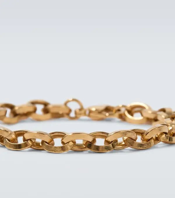 Saint Laurent Logo Chain Bracelet - Gold