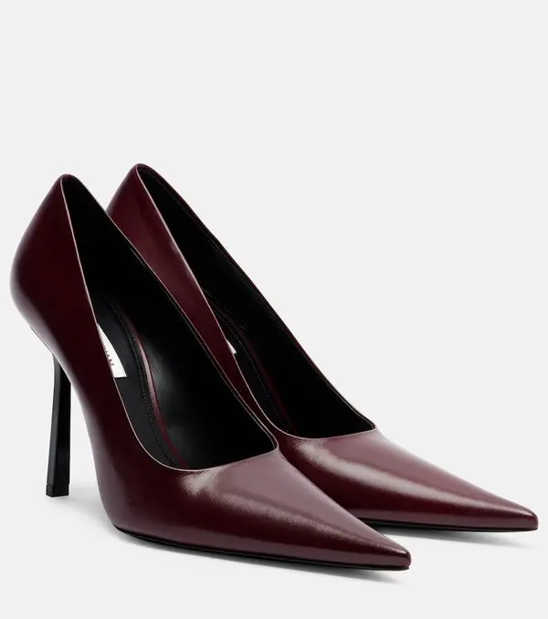 Victoria Beckham Leather Pointed Toe Pumps