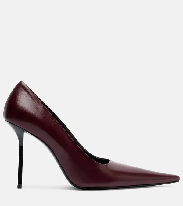 Victoria Beckham Leather Pointed Toe Pumps