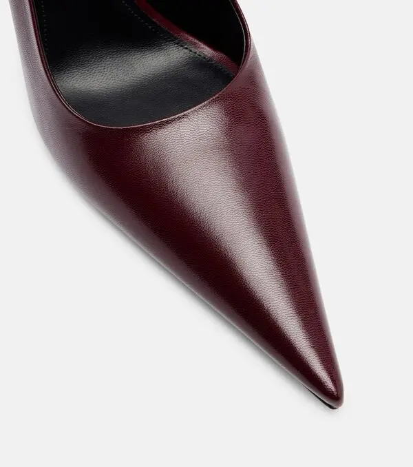 Victoria Beckham Leather Pointed Toe Pumps