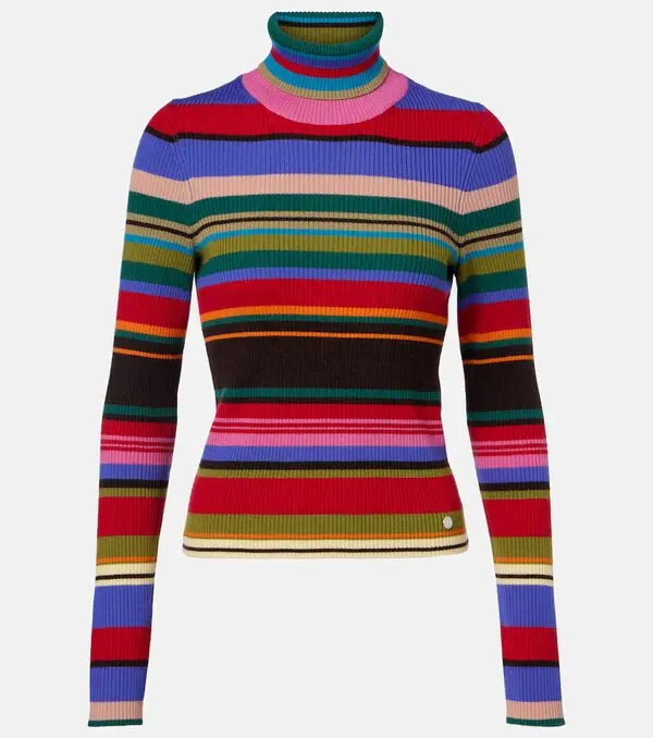 Acne Studios Wool Turtleneck Sweater - Multicoloured