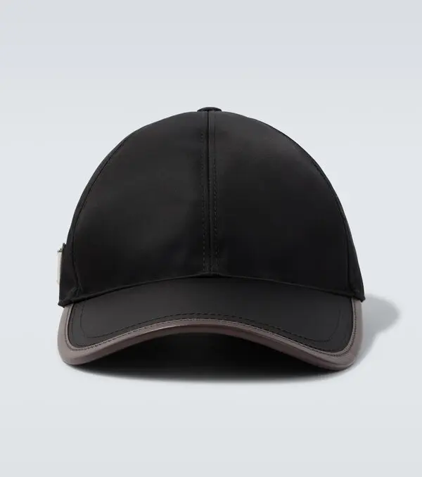 Prada Speedrock Re-nylon Baseball Cap - Black