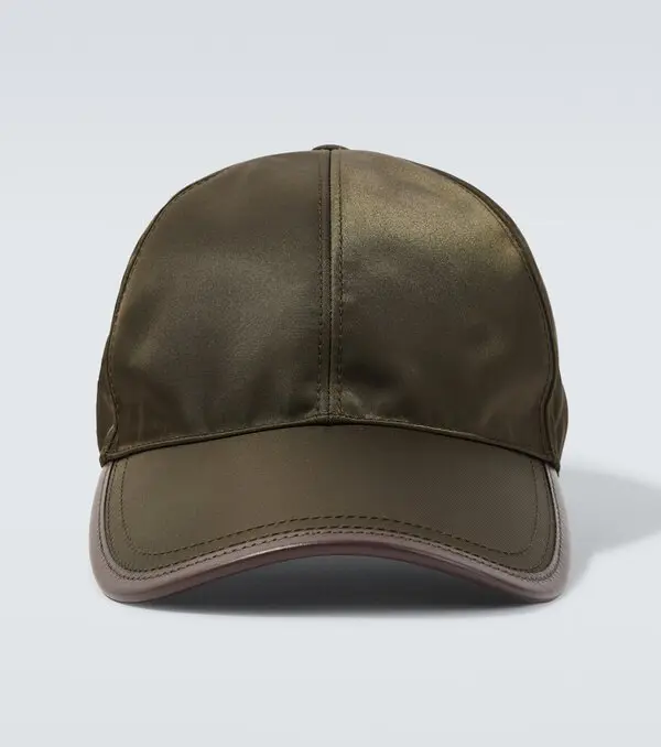 Prada Speedrock Re-nylon Baseball Cap - Green