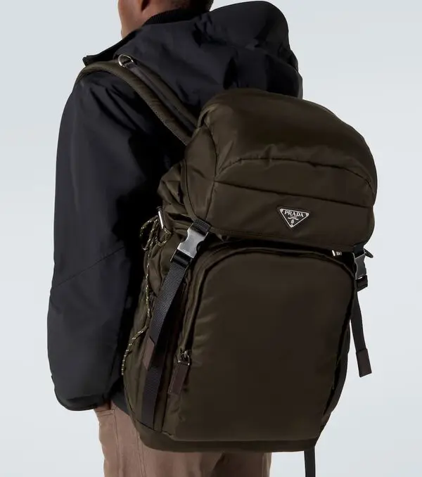 Prada Speedrock Re-nylon Backpack - Green