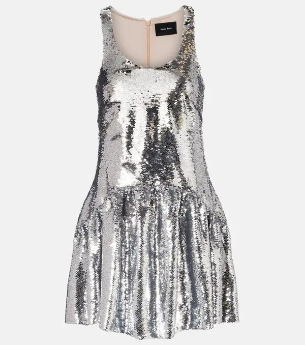 Simone Rocha Sequined Mini Dress