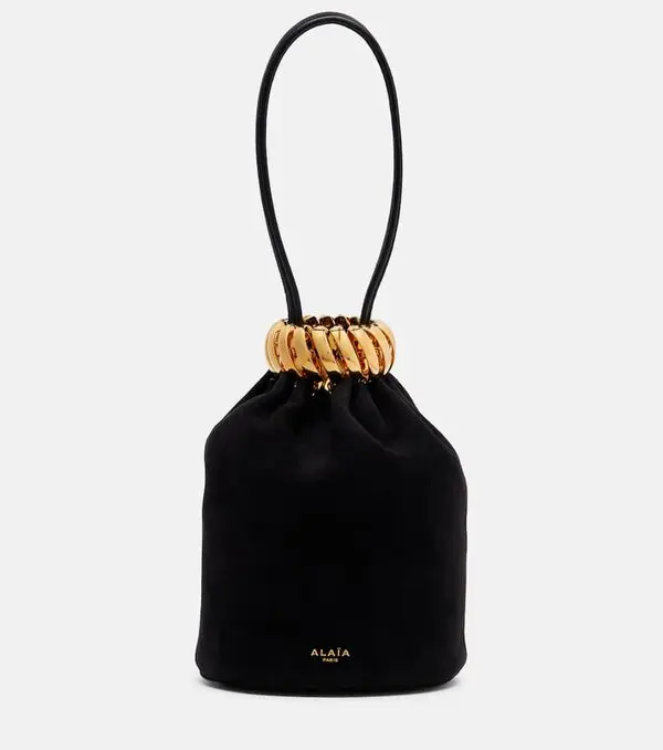 Alaïa Motion Mini Embellished Top-handle Bag